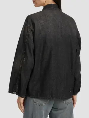 MAISON MARGIELA Oversized Denim Pull-over Shirt
