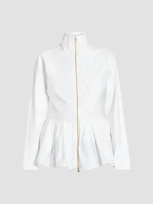 Alaïa Cotton Peplum Jacket