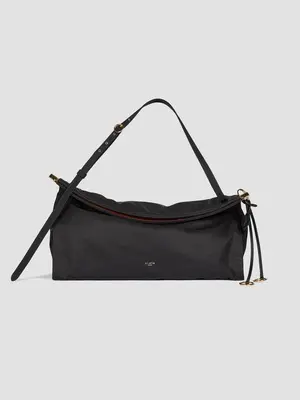 Alaïa Large Le Clik East West Padded Nylon Shoulder Bag