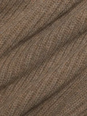 MAISON MARGIELA Crewneck Wool-blend Mini-sweaterdress