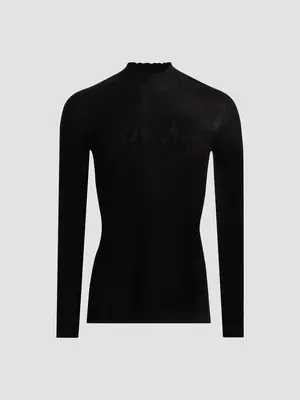 Rick Owens Rib-knit Wool Sweater - Black