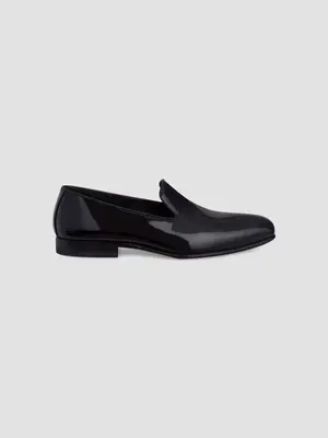 Stefano Ricci Patent Calfskin Dress Shoes - Black