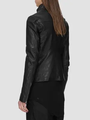 Rick Owens Release Leather Jacket