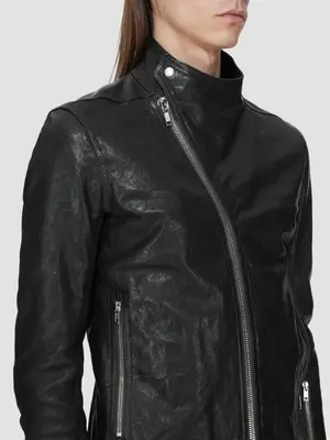 Rick Owens Release Leather Jacket