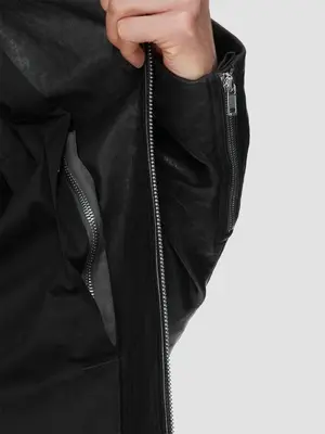 Rick Owens Release Leather Jacket