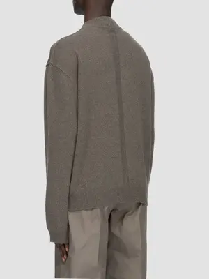 Rick Owens Tommy Lupetto Cashmere-wool Crewneck Sweater