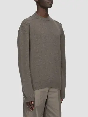 Rick Owens Tommy Lupetto Cashmere-wool Crewneck Sweater