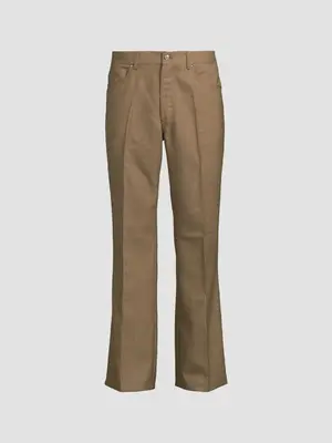 SECOND / LAYER Valluco Glen Plaid Wool Trousers - Checkered