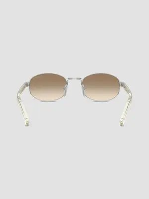 Prada 49mm Oval Sunglasses