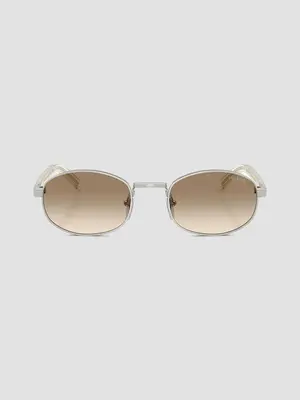 Prada 49mm Oval Sunglasses
