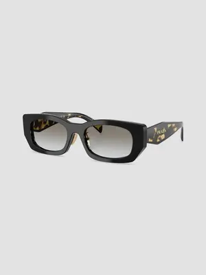 Prada 53mm Pillow Sunglasses Black Gradient