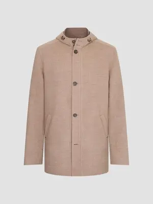 Stefano Ricci Hooded Field Jacket - Beige