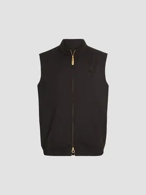 Stefano Ricci Italian Refined Luxurious Sport Vest - Black