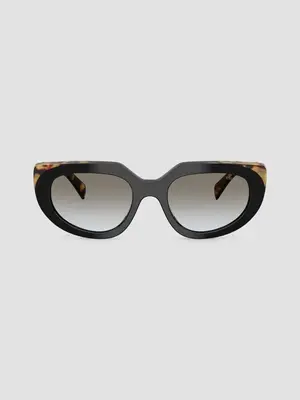 Prada 54mm Oval Sunglasses