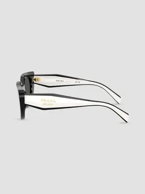 Prada 54mm Oval Cat-eye Sunglasses