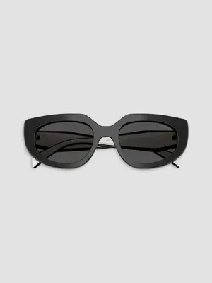 Prada 54mm Oval Cat-eye Sunglasses