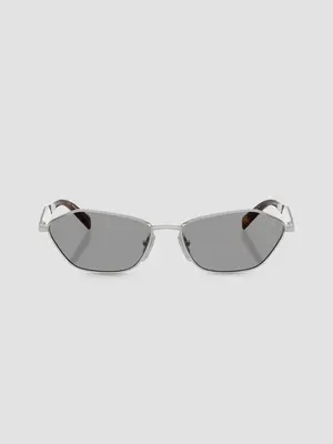Prada 57mm Geometric Sunglasses