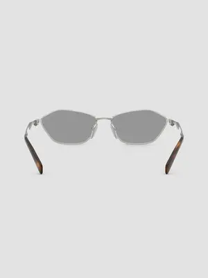 Prada 57mm Geometric Sunglasses