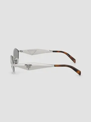 Prada 57mm Geometric Sunglasses
