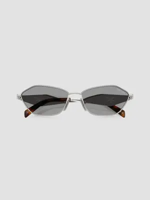 Prada 57mm Geometric Sunglasses