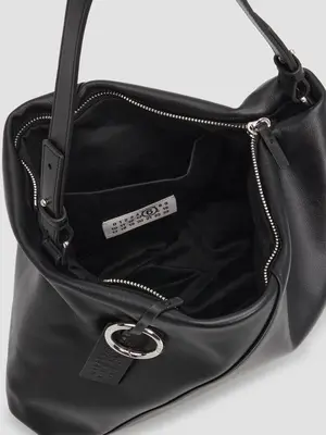 MAISON MARGIELA Folded Leather Pochette Bag