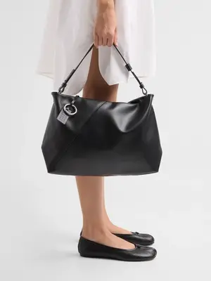 MAISON MARGIELA Folded Leather Pochette Bag