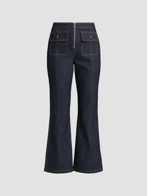 Cinq À Sept Azure Crop Jeans