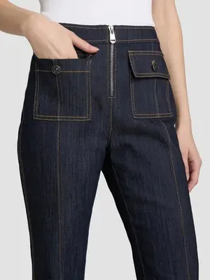 Cinq À Sept Azure Crop Jeans