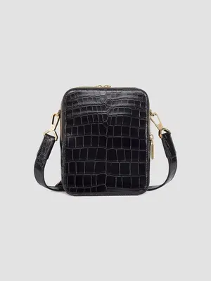 Stefano Ricci Crocodile Leather Messenger Bag