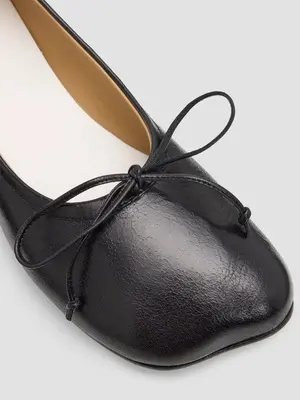 MAISON MARGIELA Bow-detail 30mm Leather Pumps