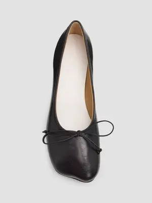 MAISON MARGIELA Bow-detail 30mm Leather Pumps