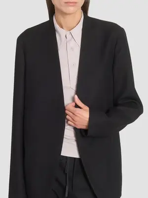MAISON MARGIELA Wool Flannel Blazer