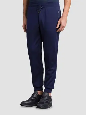 Stefano Ricci Silk And Cotton With Croc Jogging Trousers