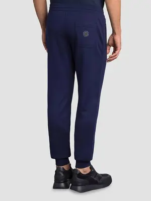 Stefano Ricci Silk And Cotton With Croc Jogging Trousers