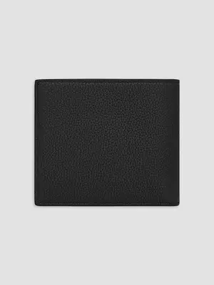 Saint Laurent Cassandre Shadow Leather Wallet With Coin Purse