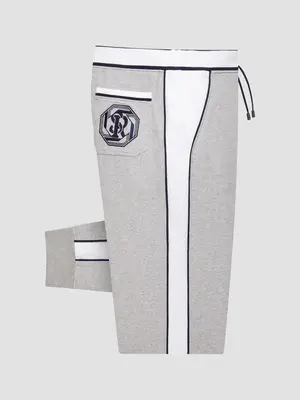Stefano Ricci Cotton Jogging Trousers - Grey