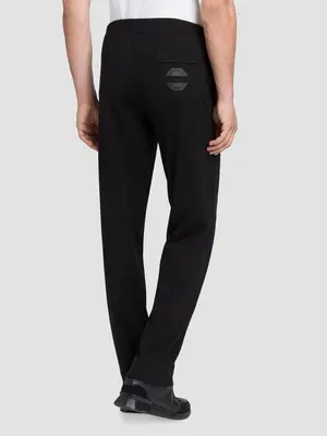 Stefano Ricci Cotton And Silk Blend Jogging Trousers