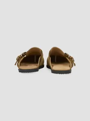 MAISON MARGIELA Tabi Suede Anatomic Mules