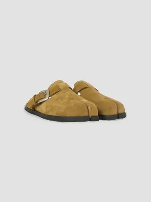 MAISON MARGIELA Tabi Suede Anatomic Mules