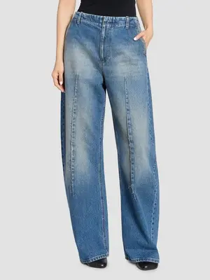 MAISON MARGIELA Denim Barrel-leg Pants