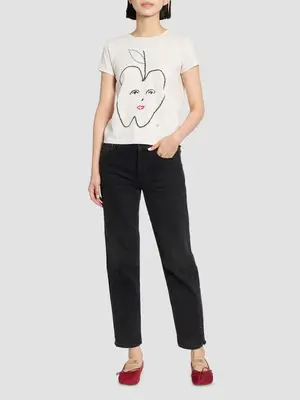 MAISON MARGIELA Graphic Cotton Jersey T-shirt