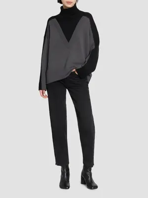 MAISON MARGIELA Zip Straight-leg Jeans