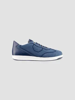 Stefano Ricci Calf Leather Sneakers - Blue