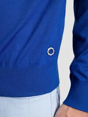 Stefano Ricci Cashmere-wool Polo Shirt - Blue
