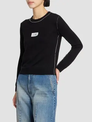 MAISON MARGIELA Wool Crewneck Sweater