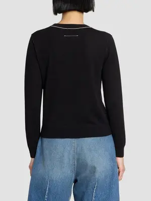 MAISON MARGIELA Wool Crewneck Sweater