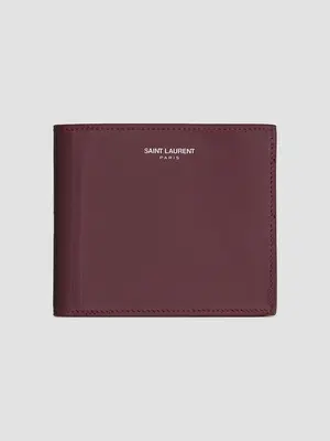 Saint Laurent East-west Wallet In Patent Leather