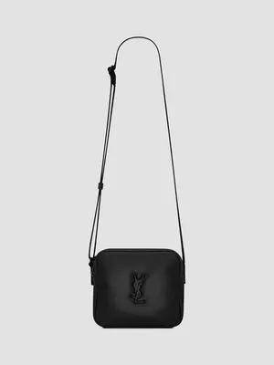 Saint Laurent Niki Camera Bag In Smooth Leather - Black