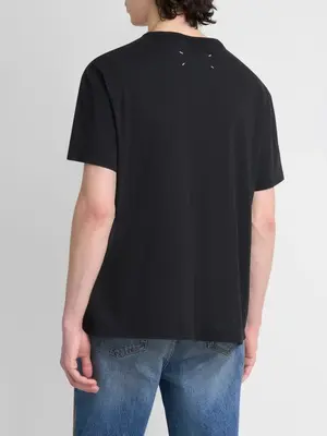 MAISON MARGIELA Tapestry Patch Cotton Crewneck T-shirt