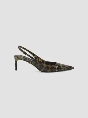 Dolce & Gabbana 60mm -print Patent Leather Pumps - Leopard